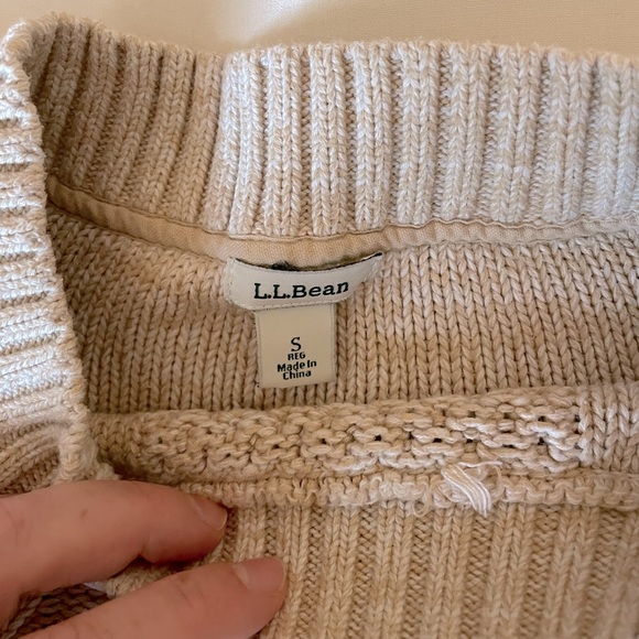 L.L. Bean | Sweaters | Ll Bean Cable Knit Sweater | Poshmark